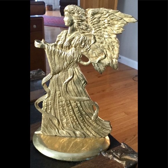 Accents | 8 Solid Brass Angel | Poshmark